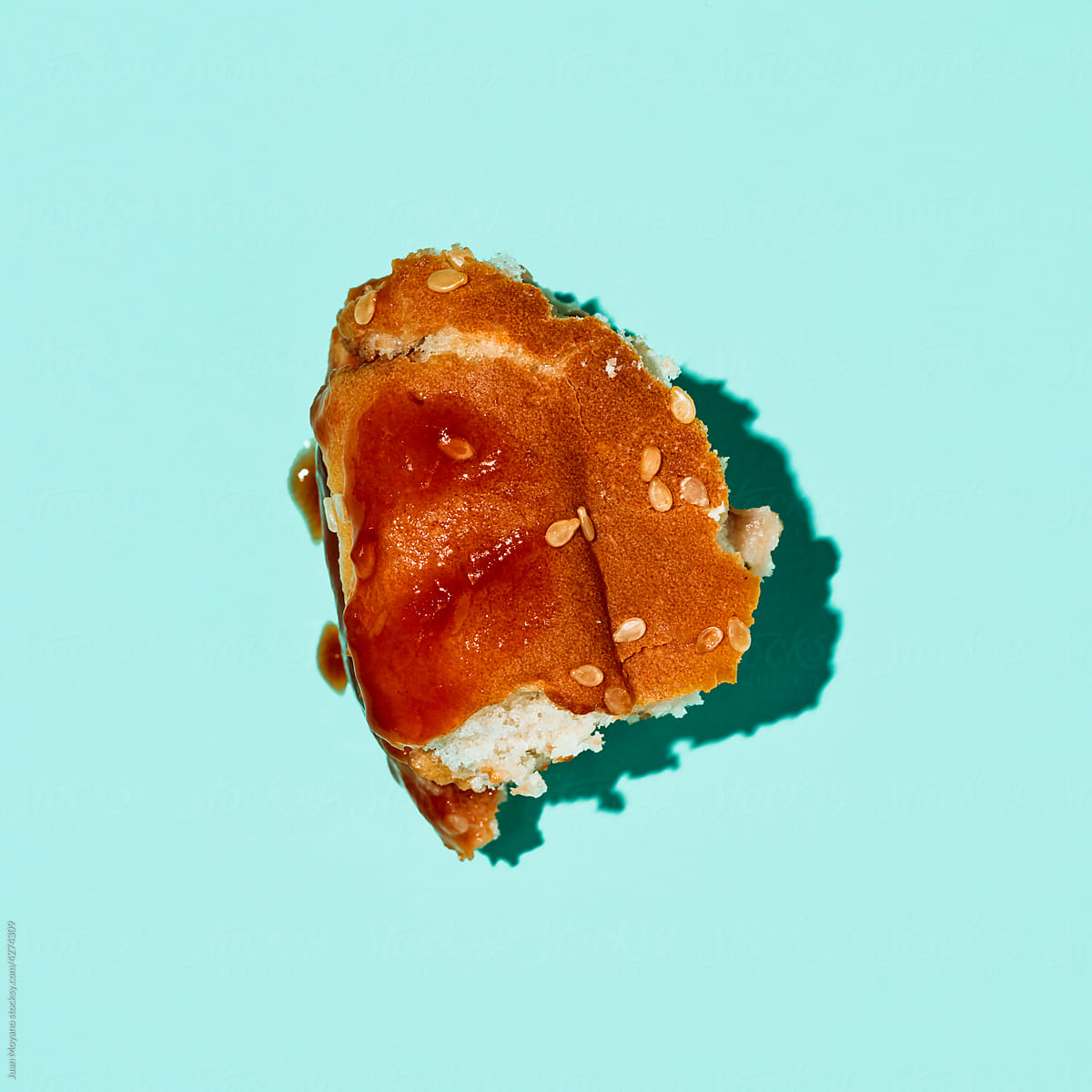  Last Bite Of A Burger By Stocksy Contributor Juan Moyano Stocksy