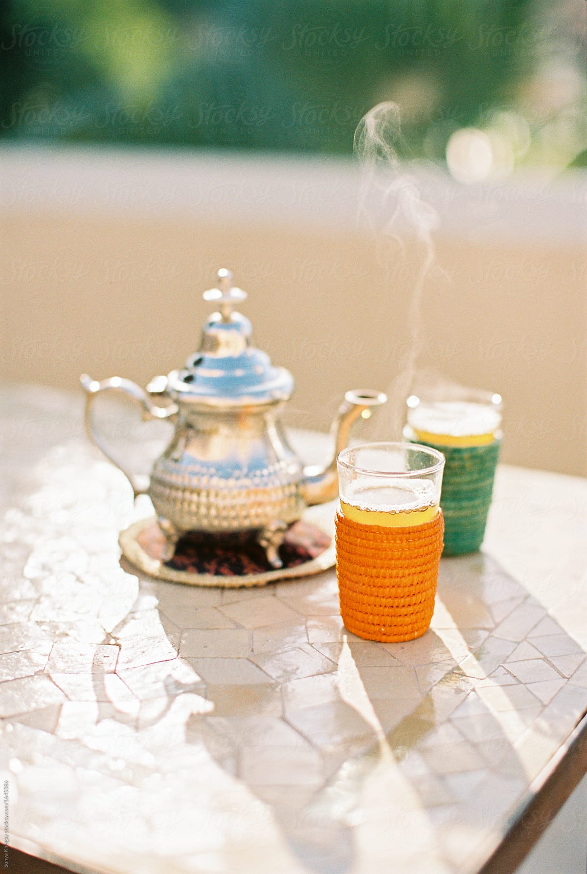 "Moroccan Tea" by Stocksy Contributor "Sonya Khegay" - Stocksy