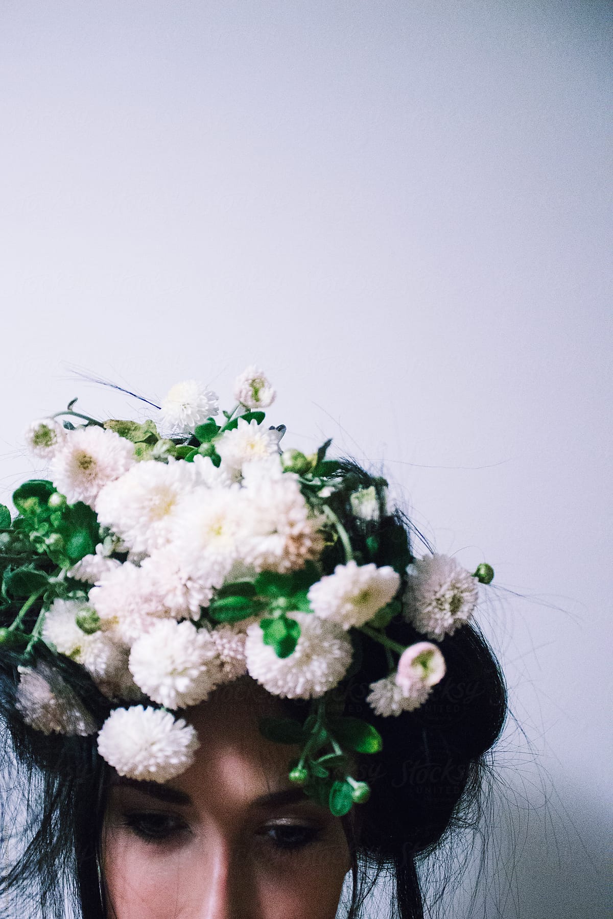 "Young Woman And Flower Hat" by Stocksy Contributor "Jovana Rikalo ...