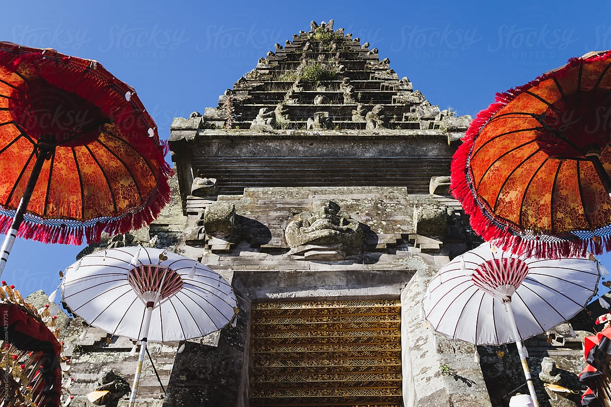 "Indonesian Temple In Bali On A Sunny Day" by Stocksy Contributor ...