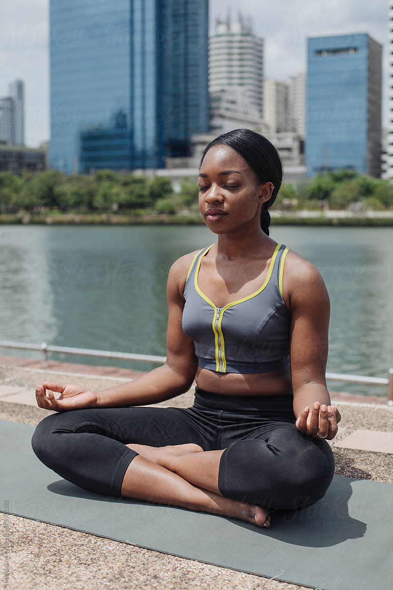 "Urban Meditation" by Stocksy Contributor "Maia Images" - Stocksy