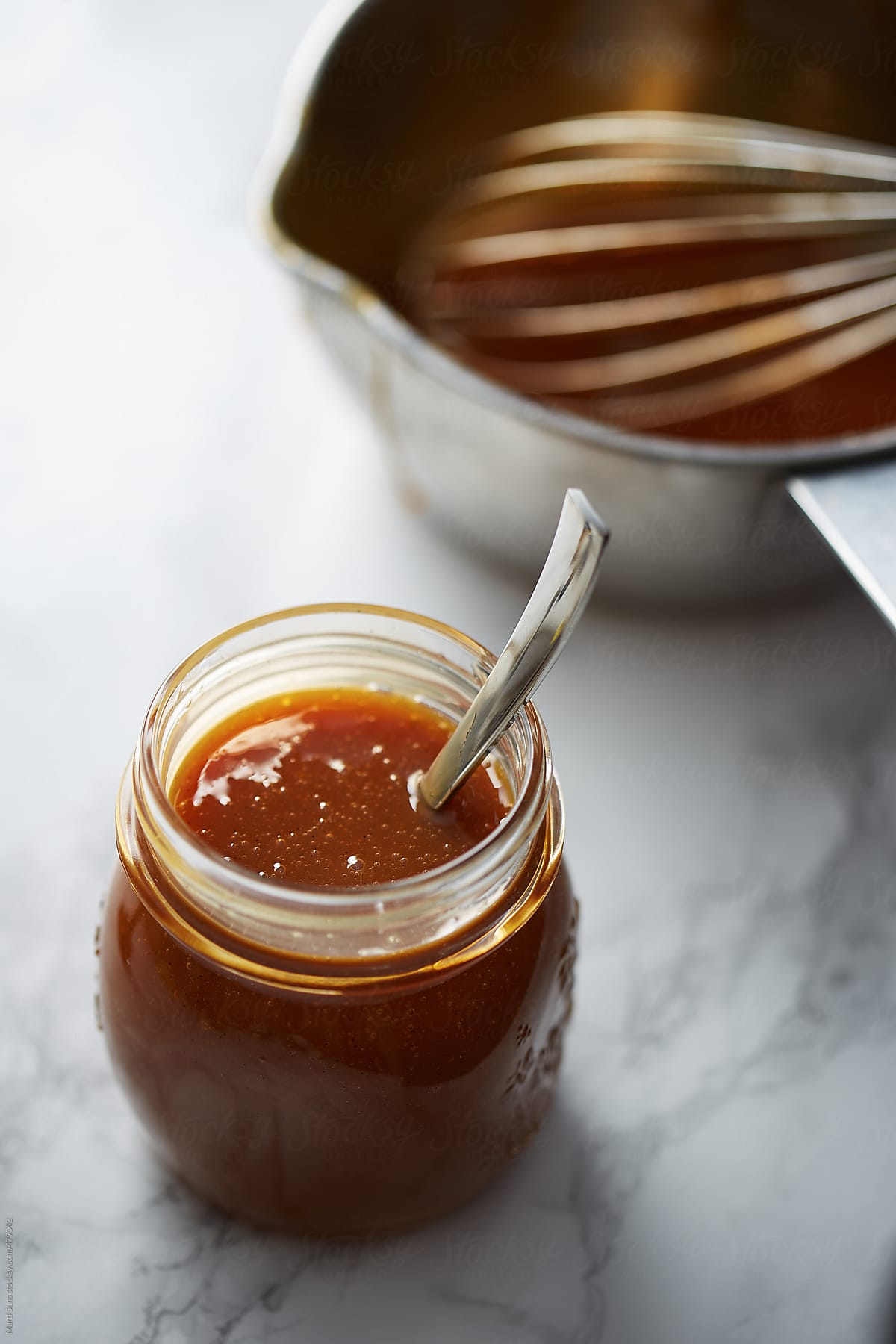 "Homemade Dulce De Leche In A Jar" by Stocksy Contributor "Martí Sans ...