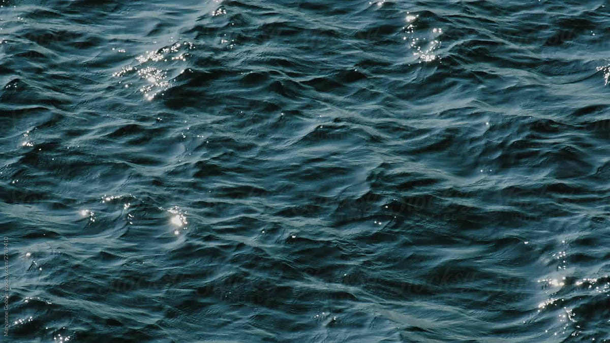 "Blue Ocean Nature Texture Background" by Stocksy Contributor "Maryanne ...