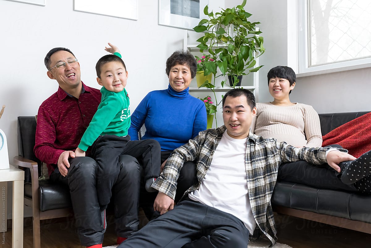 "A Blind Man And His Family" by Stocksy Contributor "MaaHoo" - Stocksy