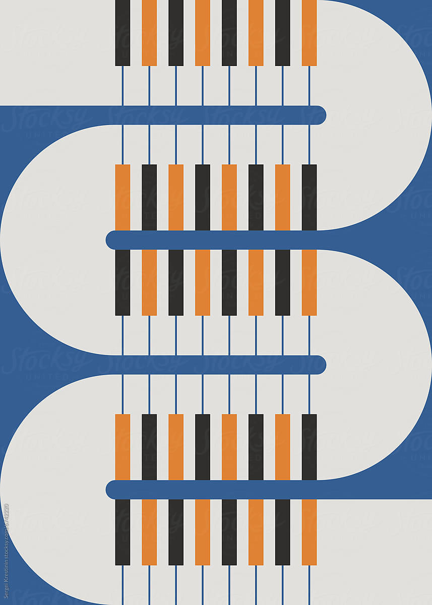 "Winding Piano" by Stocksy Contributor "Sergei Krestinin" - Stocksy