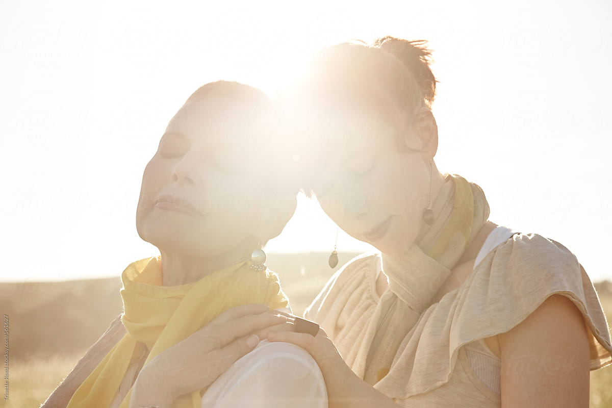"Mother And Daughter Connecting In Nature" by Stocksy Contributor ...