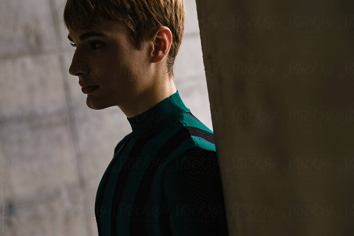 "Androgynous Person With Make Up" by Stocksy Contributor "Manu Prats ...