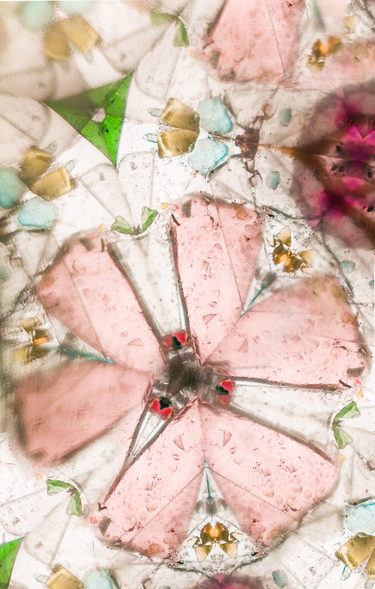 "Colorful Crystal Seen Through Kaleidoscope Viewfinder" by Stocksy ...