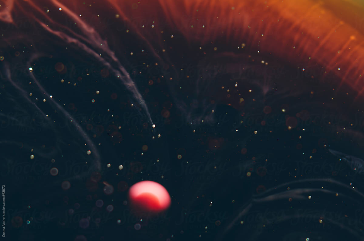 "Planet Caught In Solar Storm" by Stocksy Contributor "Cosma Andrei ...