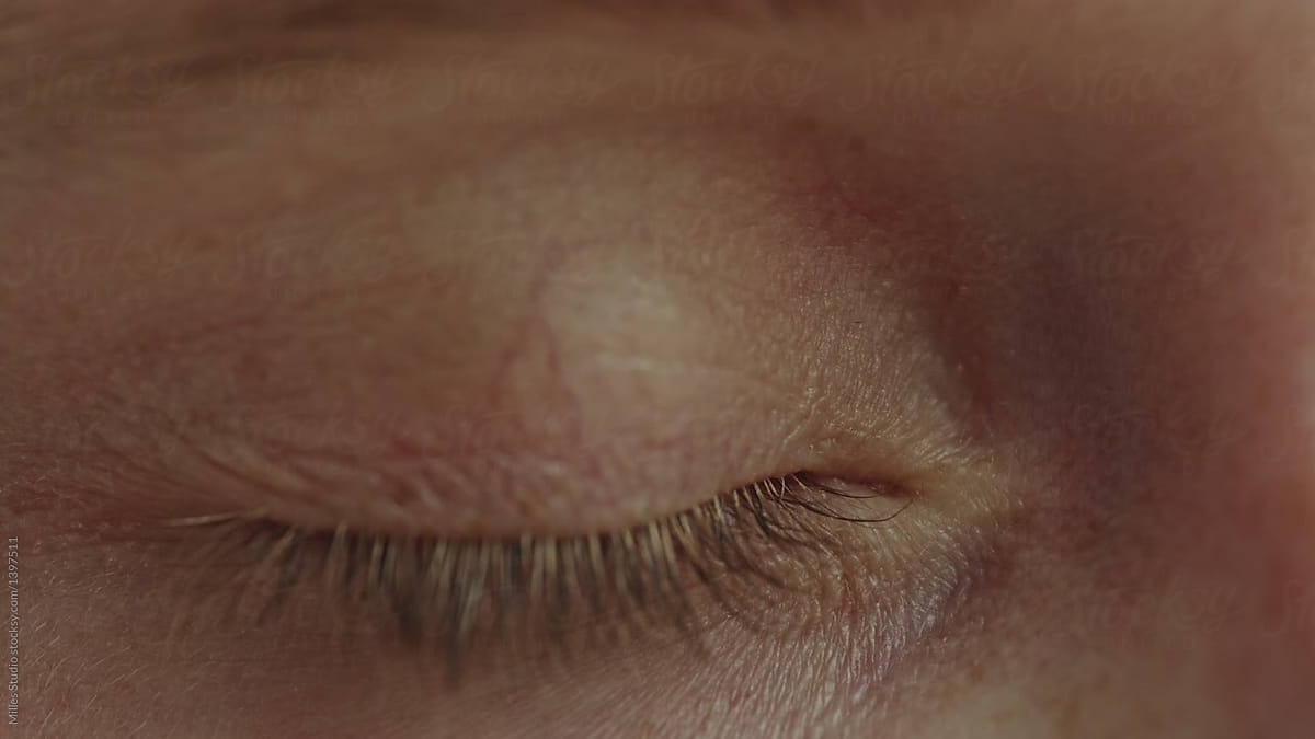 "Winking Eye Of High Person" by Stocksy Contributor "Milles Team" - Stocksy