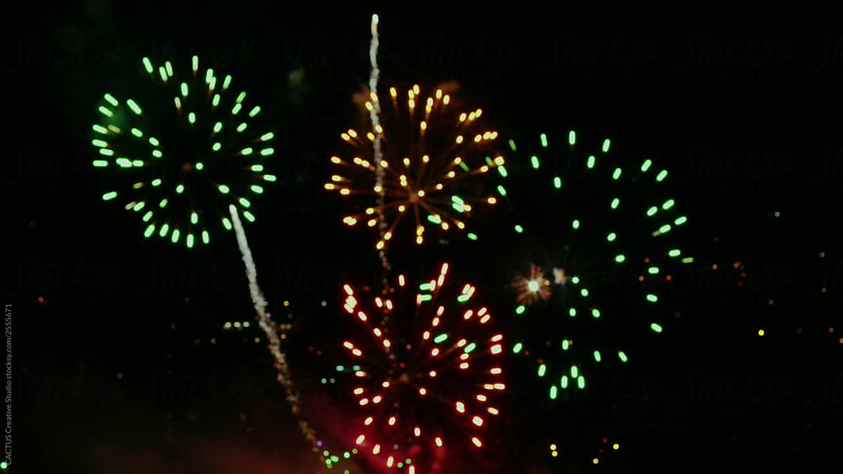 "Fireworks" by Stocksy Contributor "CACTUS Creative Studio" - Stocksy