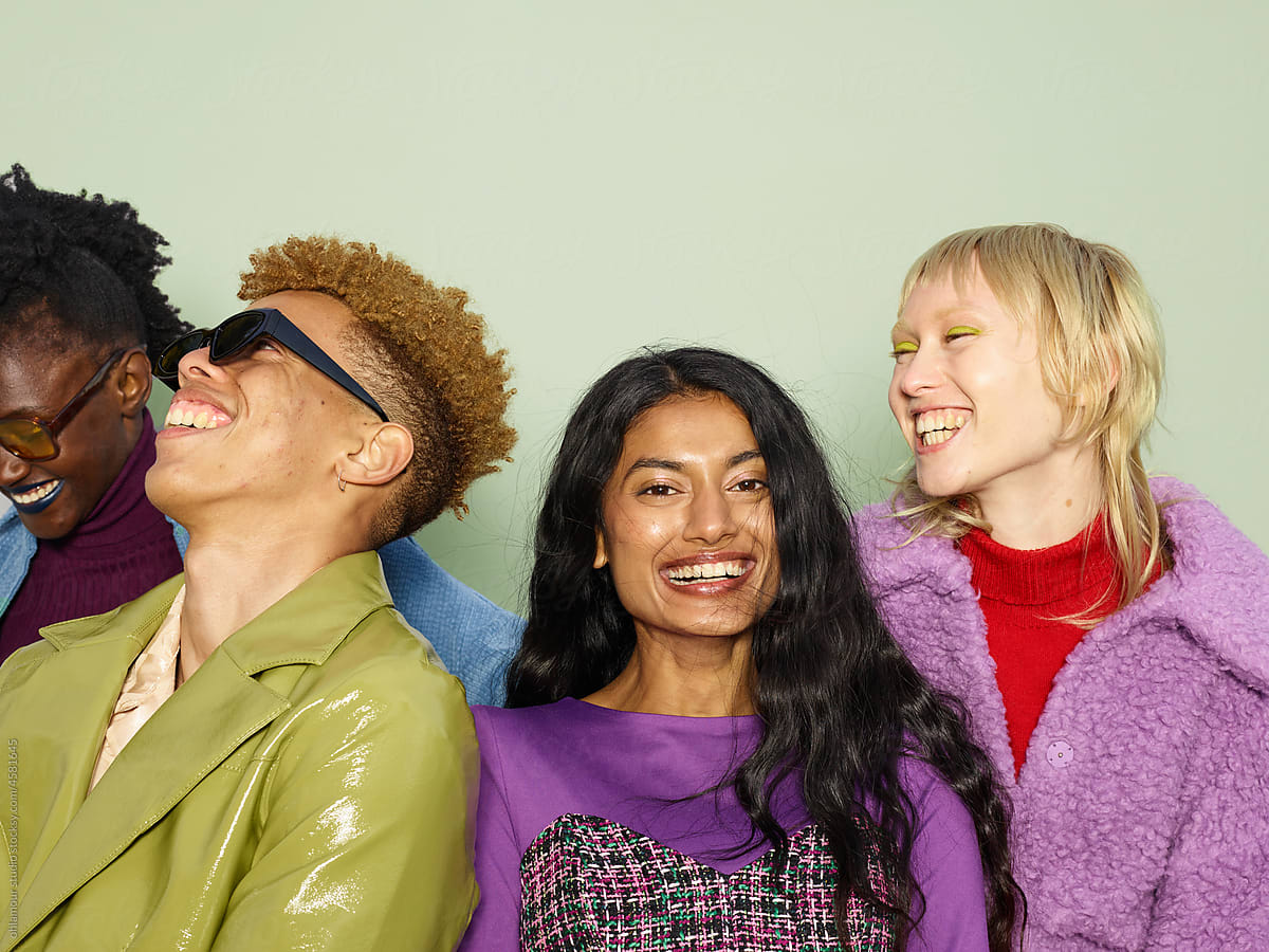 "Group Of Friends Being Silly And Laughing" by Stocksy Contributor ...