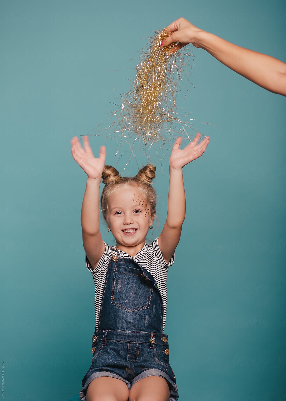 "Cute Girl Having Fun With Party Accessories" by Stocksy Contributor ...