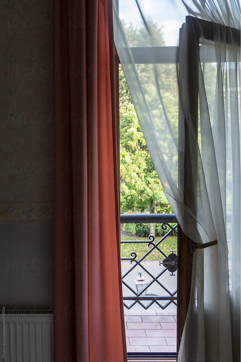 "View From Room With Open Balcony Door" by Stocksy Contributor "Melanie ...
