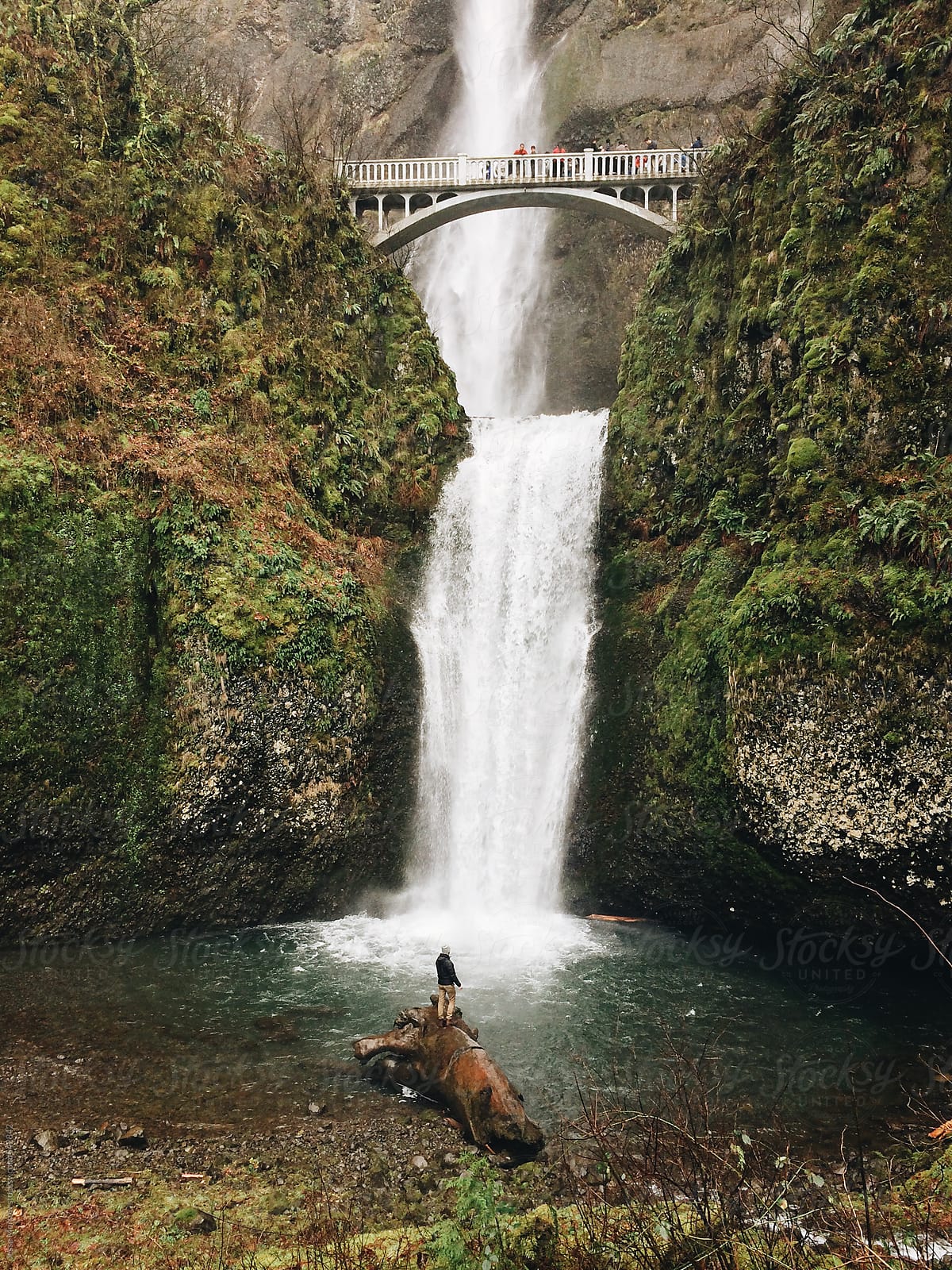 "Young Male Standing In Front Of Waterfall" by Stocksy Contributor ...
