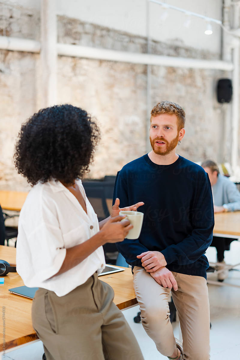 "Networking In Modern Office" by Stocksy Contributor "Nuria Seguí ...