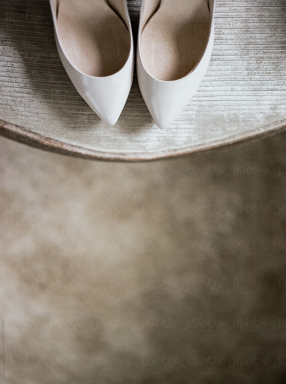 "Bridal Shoes On Chair" by Stocksy Contributor "Dreamwood Photography ...