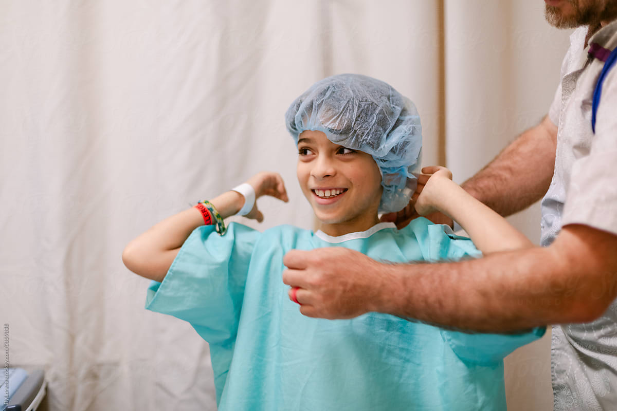 "Tween Boy Pre-Surgery" by Stocksy Contributor "ByLorena" - Stocksy
