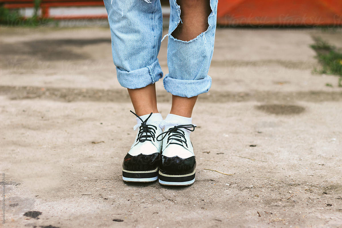 "Close Up Of Female Footwear" by Stocksy Contributor "Studio KME" - Stocksy