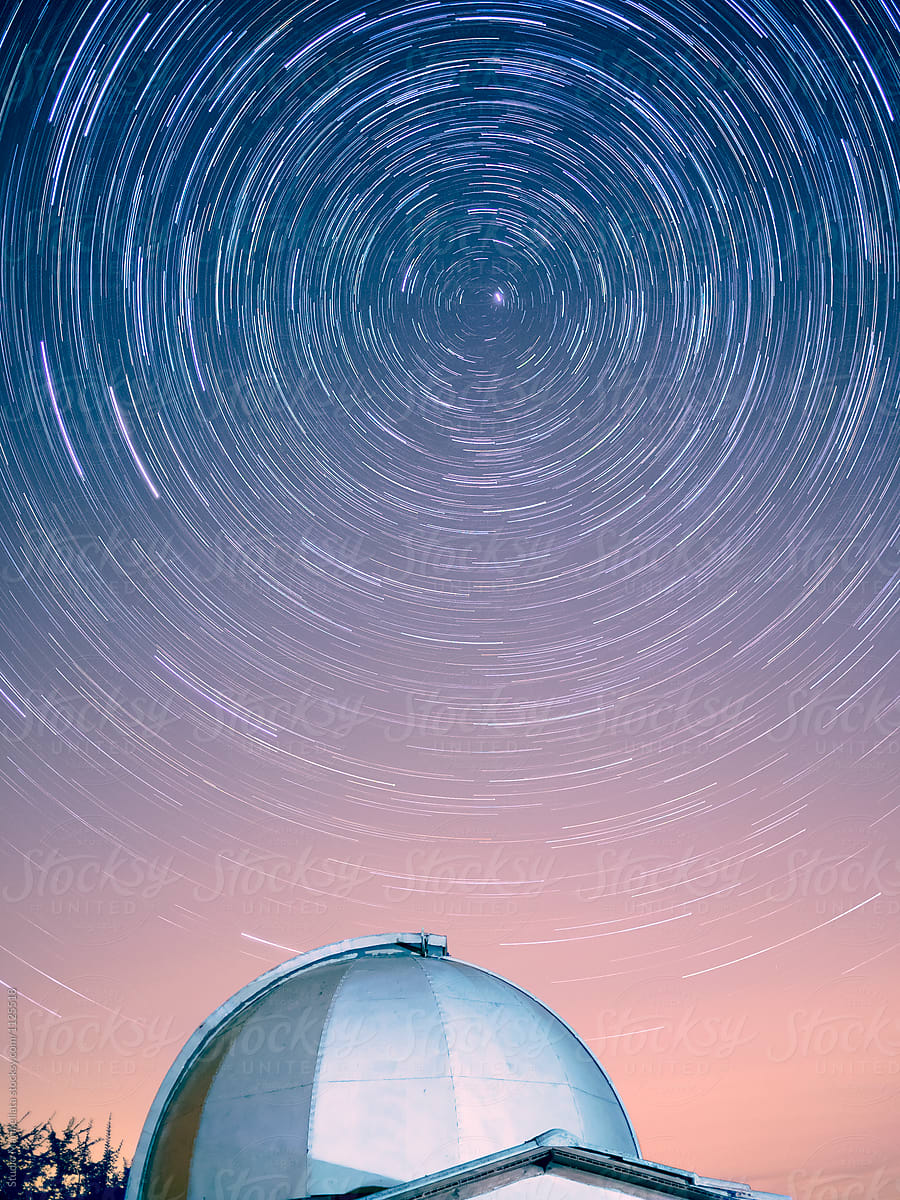 "Starry Night Above An Astronomical Observatory" by Stocksy Contributor ...