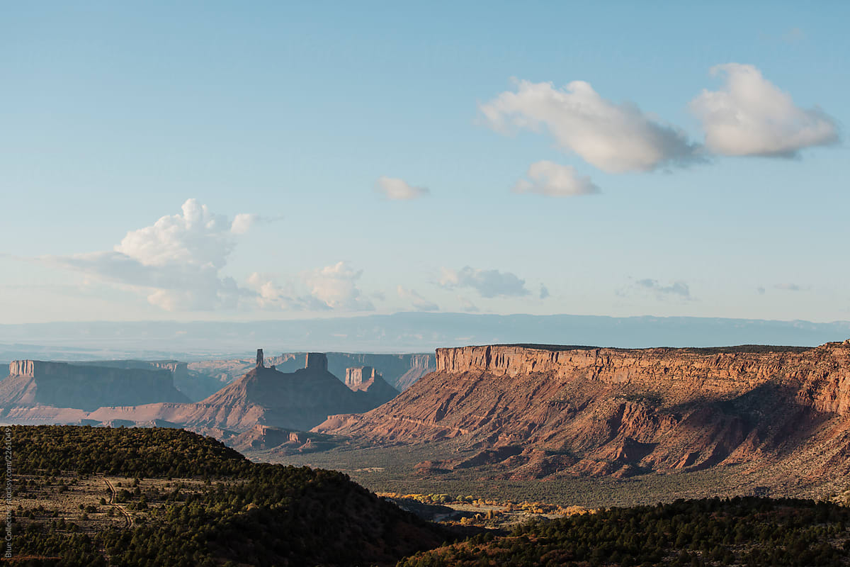 "Castle Valley At Sunset" by Stocksy Contributor "Jordi Rulló" - Stocksy
