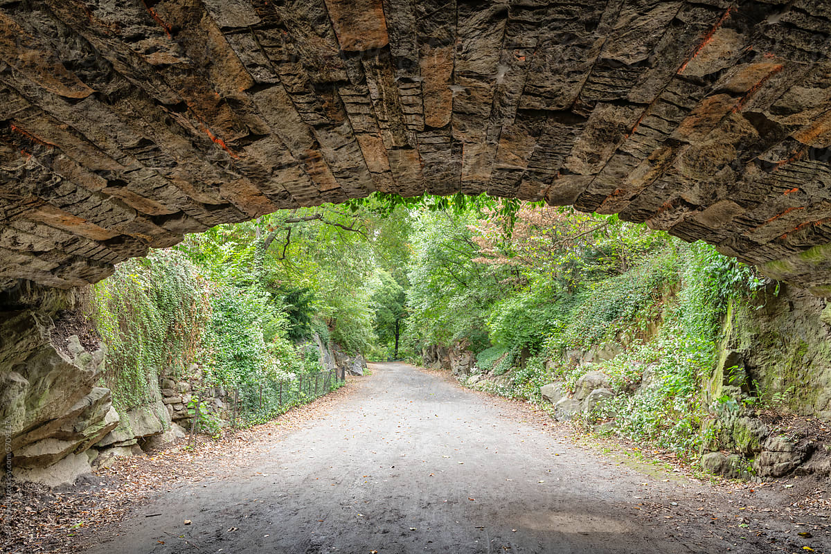 "Riftstone Arch 72nd Street Inside Central Park" by Stocksy Contributor ...