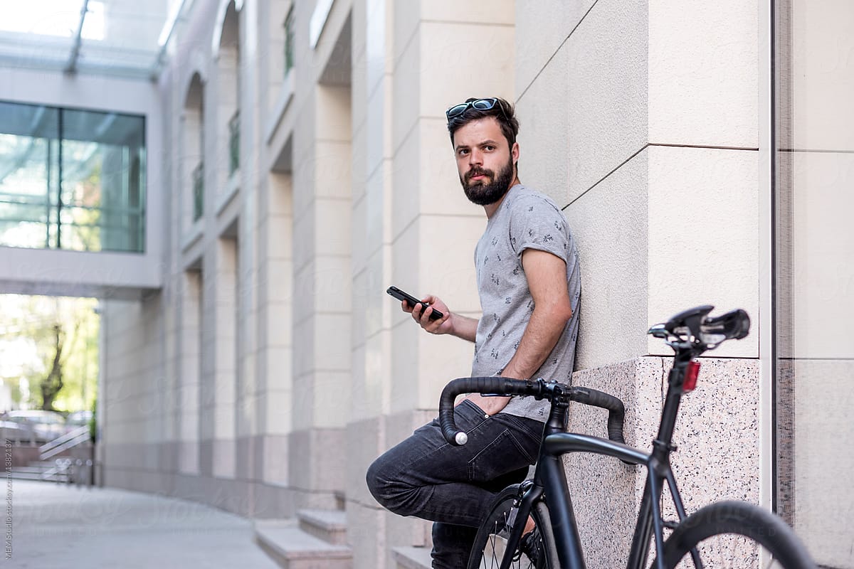 "Young Man Waiting For A Date" by Stocksy Contributor "MEM Studio ...