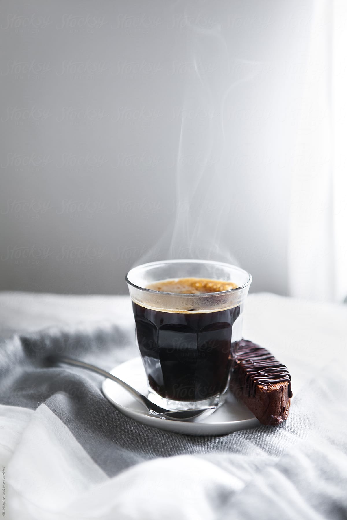 "Morning Espresso" by Stocksy Contributor "Ellie Baygulov" - Stocksy