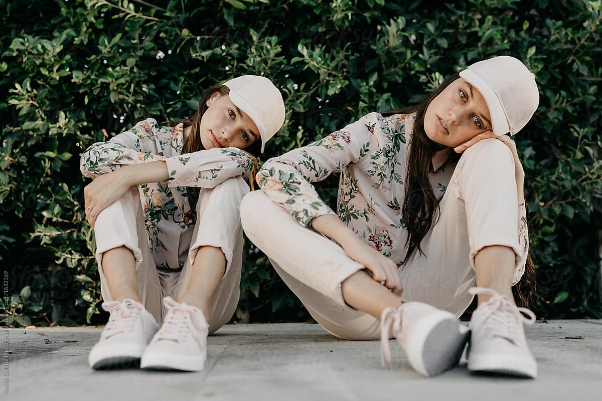 "Two Women In Matching Pink Outfits" by Stocksy Contributor "Mango ...