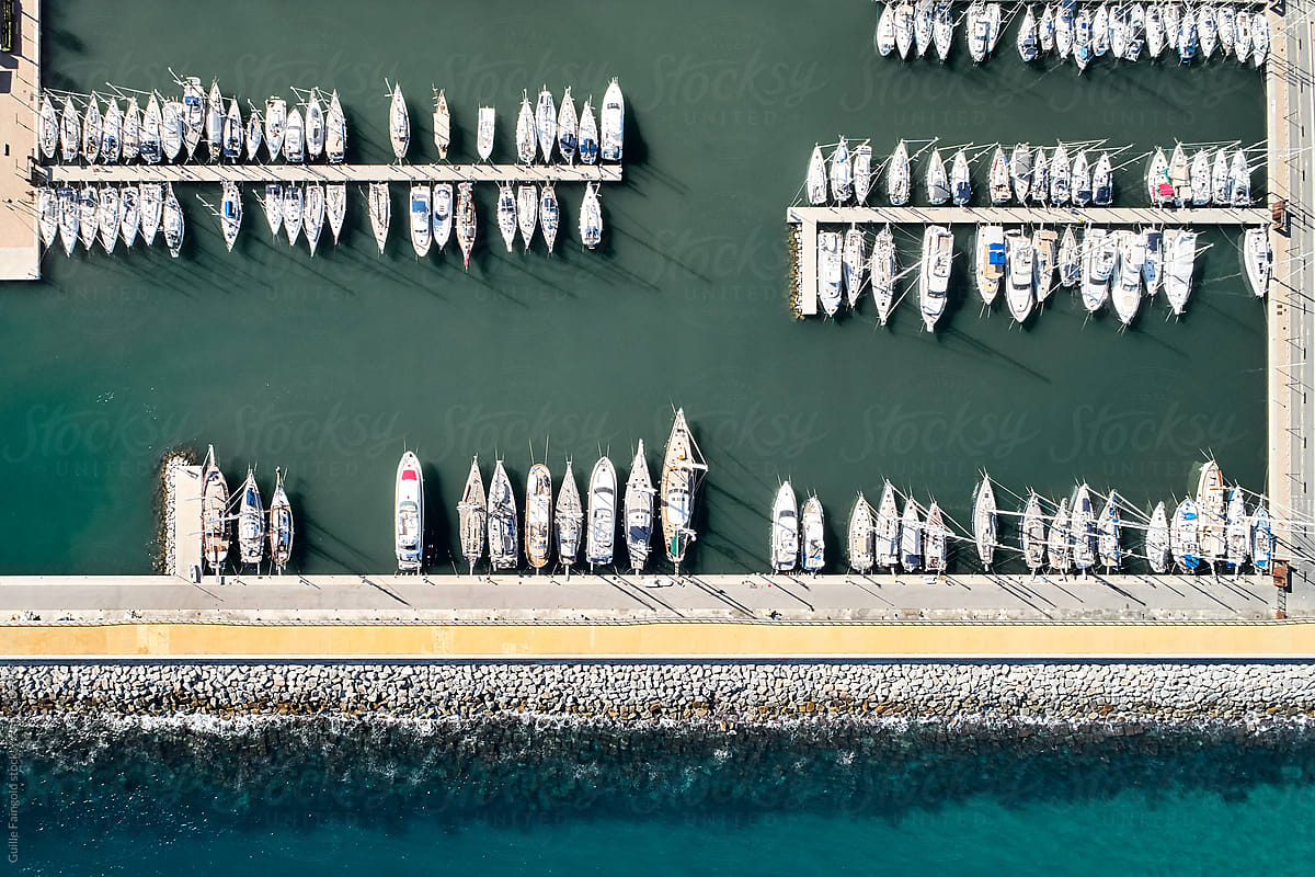 "Marine Port On Sunny Day." by Stocksy Contributor "Guille Faingold ...