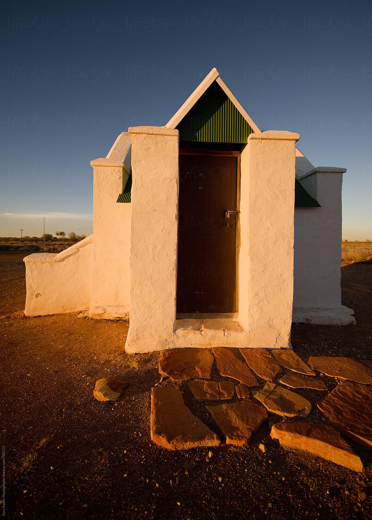 "Building At Dusk In The Outback" by Stocksy Contributor "Gary Radler ...