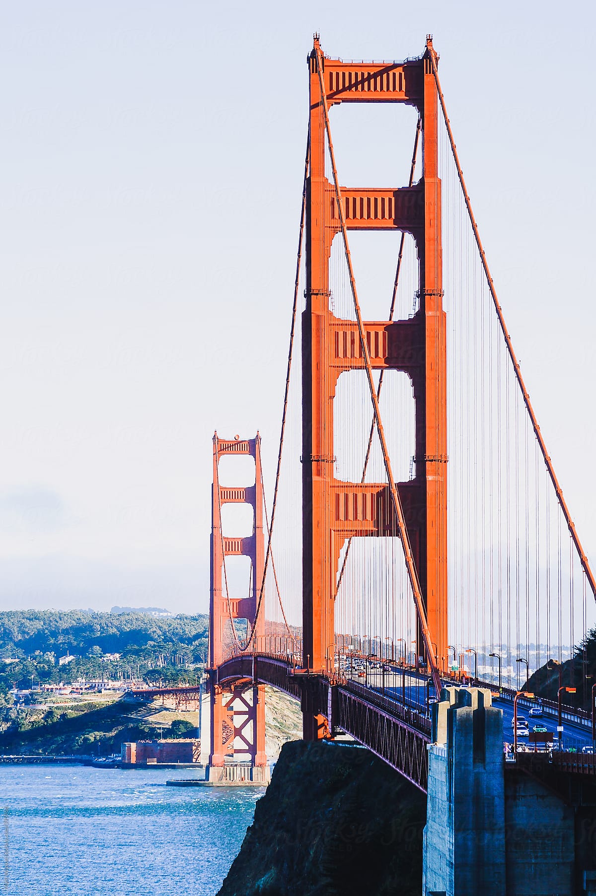 Golden Gate Bridge At Supermoon Night Royalty Free Stock Golden Gate ...