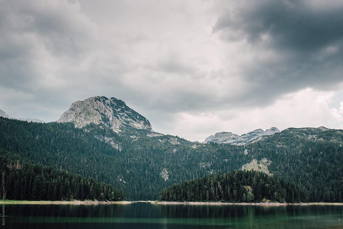 "Amazing View Of Lake And Mountain" by Stocksy Contributor "Boris ...