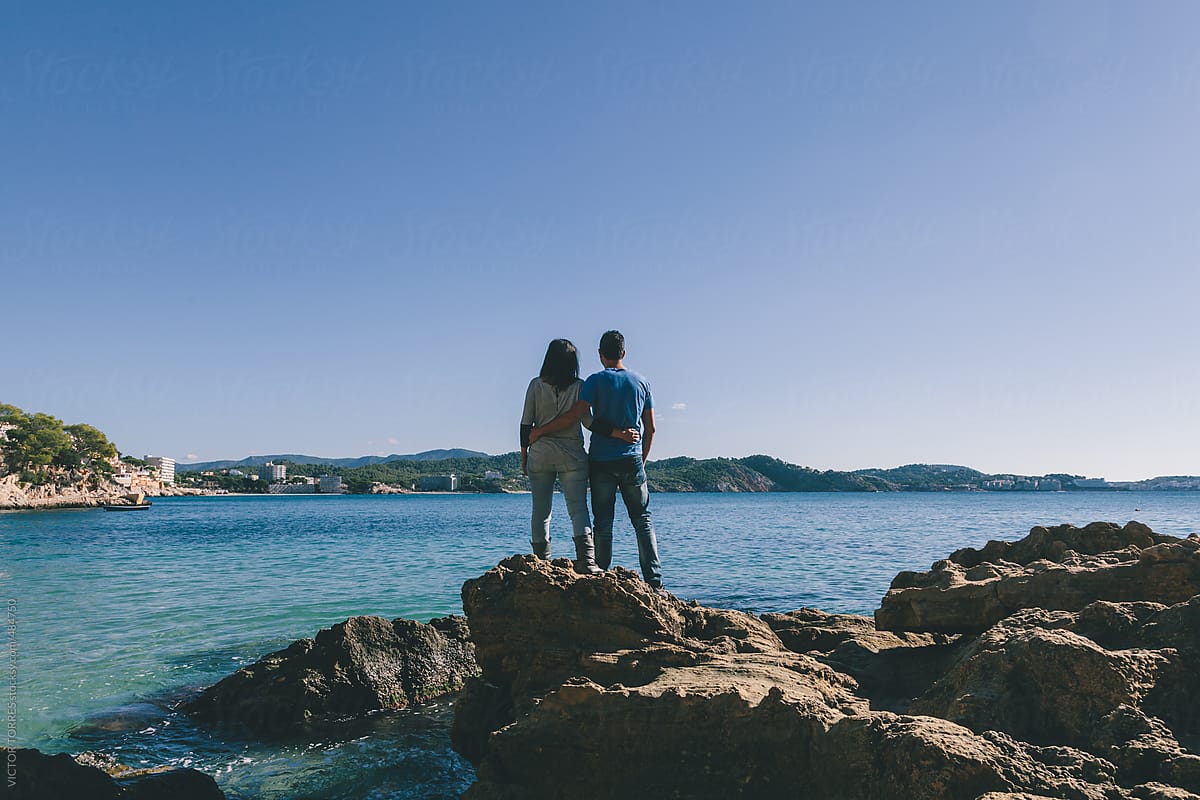 "Beautiful Couple In The Mediterranean Coast" by Stocksy Contributor ...