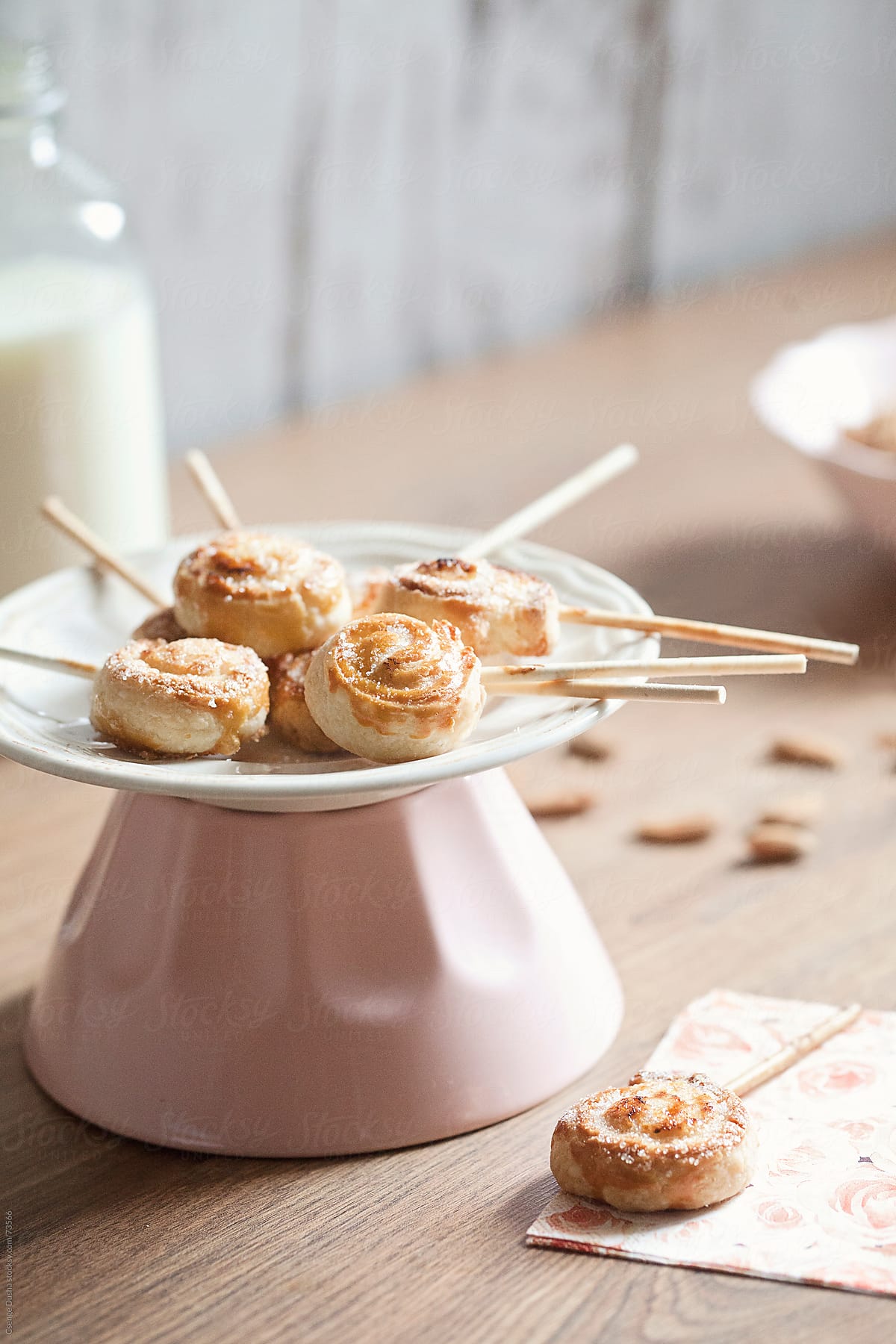 "Almond Cream Cake Pops" by Stocksy Contributor "Csenge Dusha" - Stocksy