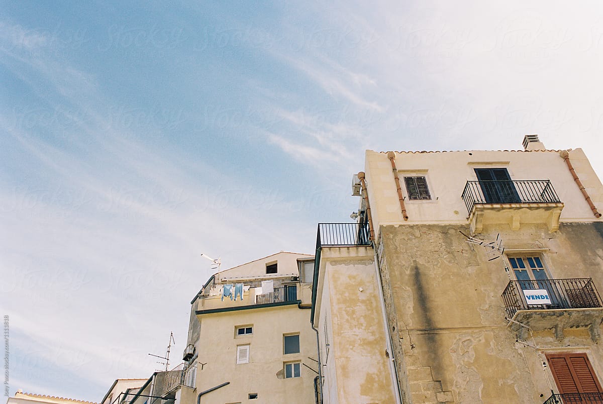 "Old European-style Buildings In Sicily" by Stocksy Contributor "Joey ...