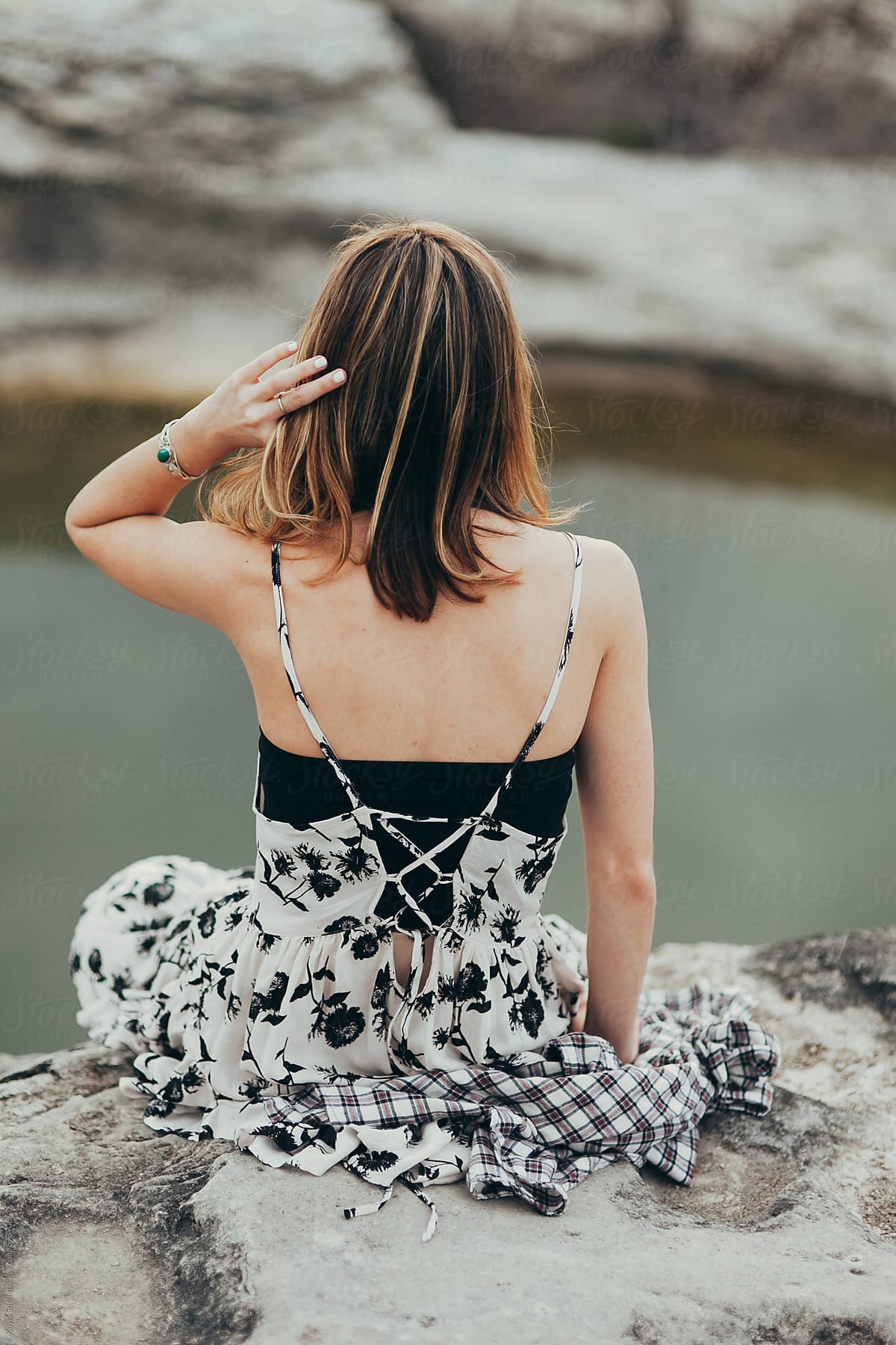 "Back Of Woman Enjoying View" by Stocksy Contributor "Kayla Snell ...