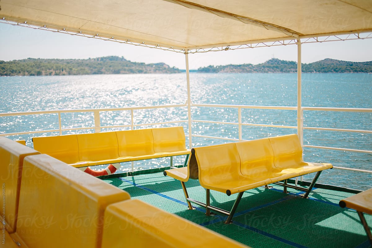 "Observation Deck On The Ferry" by Stocksy Contributor "Marko" - Stocksy