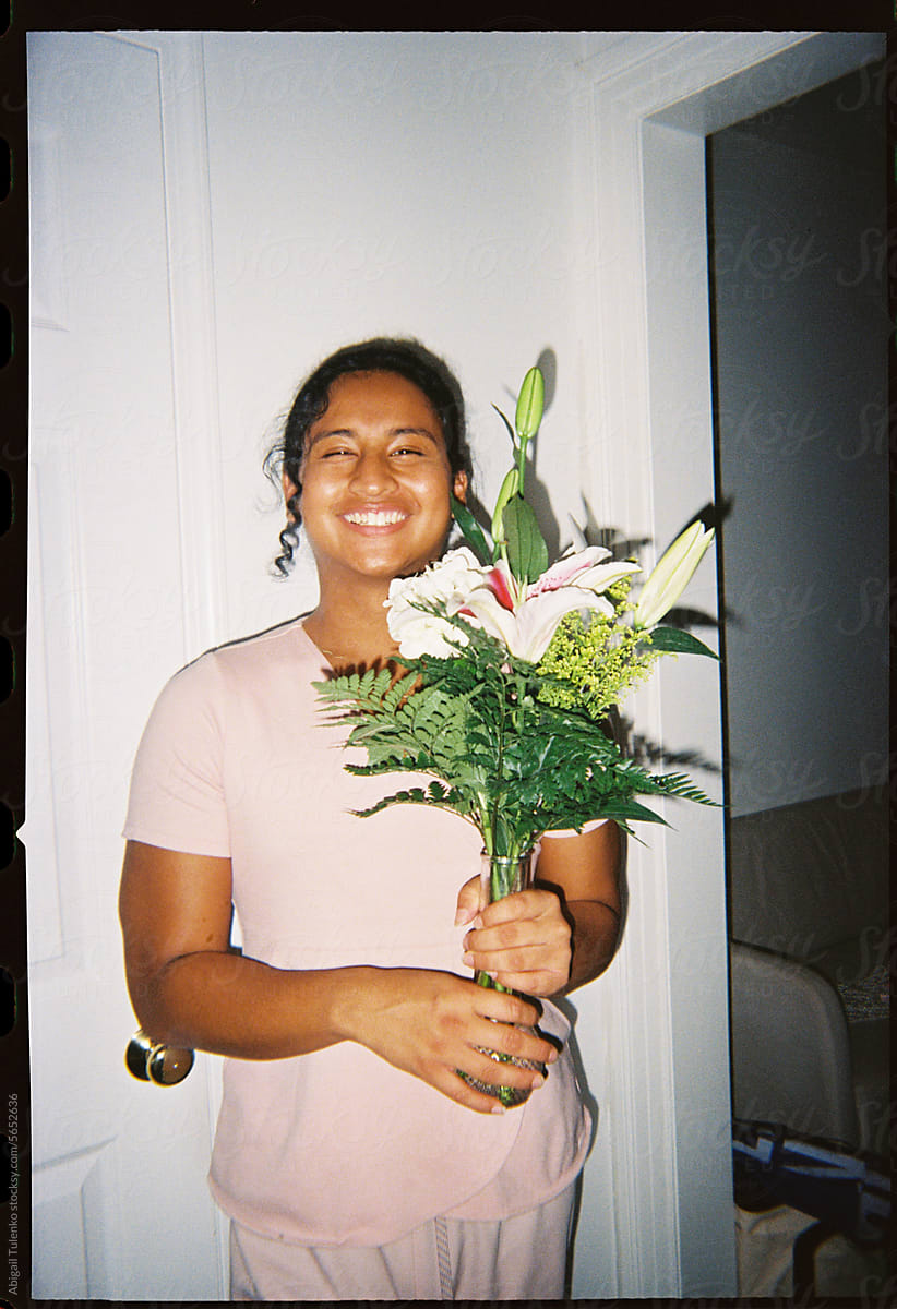 "Neelesh In Scrubs" by Stocksy Contributor "Abigail Tulenko" - Stocksy