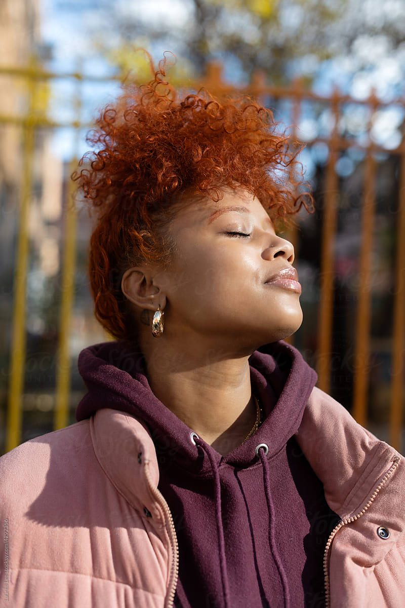 "Portrait Of Cool Woman In The Winter Sun" by Stocksy Contributor ...