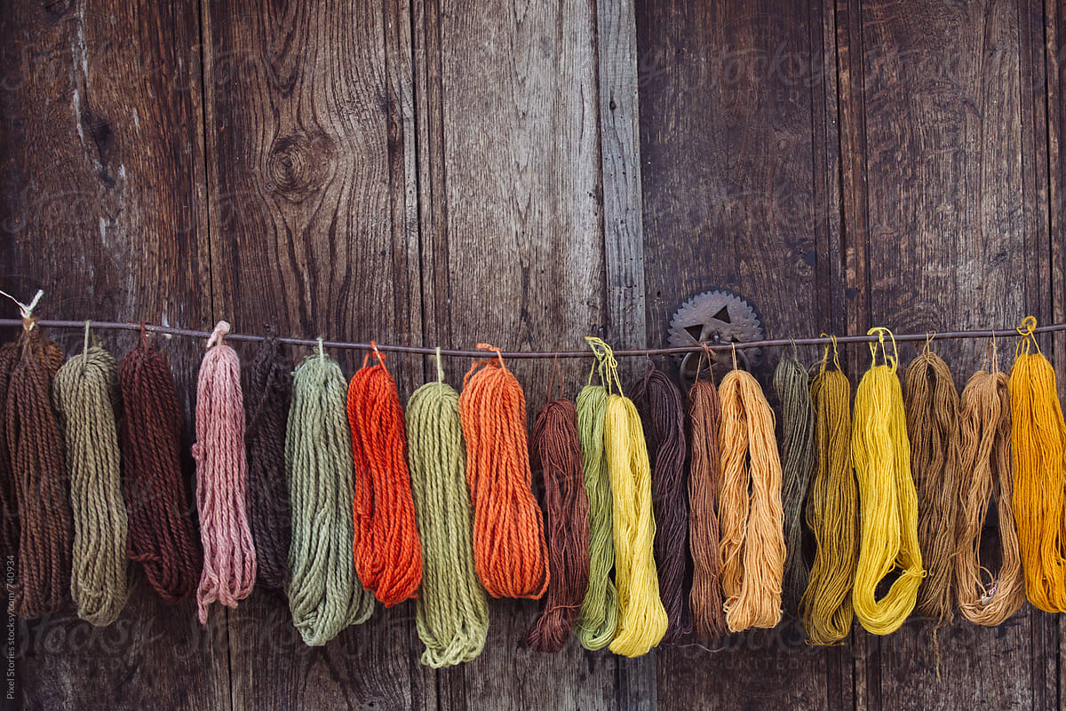 "All-natural Earth Tone Yarns" by Stocksy Contributor "Sibila and Pavel ...