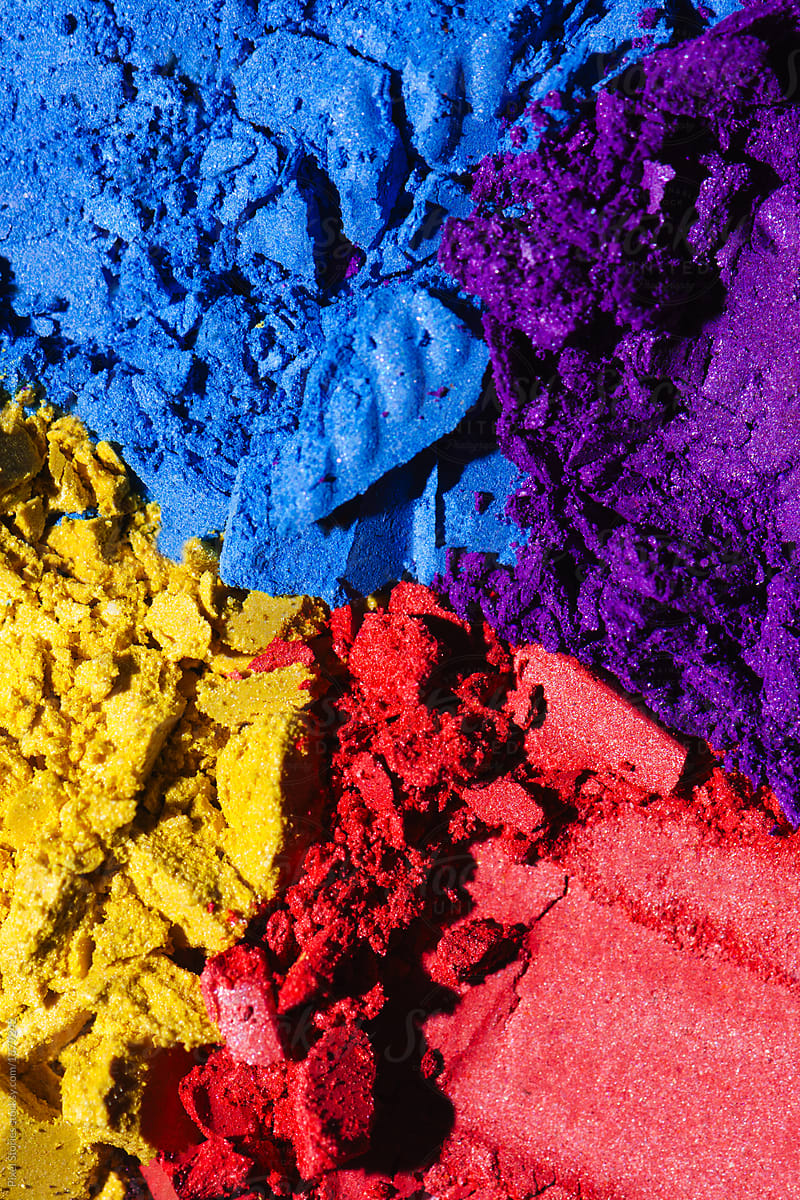 Vivid Color Palette Makeup With Strong Contrast By Stocksy Vivid Color Palette Makeup With Strong Contrast By Stocksy