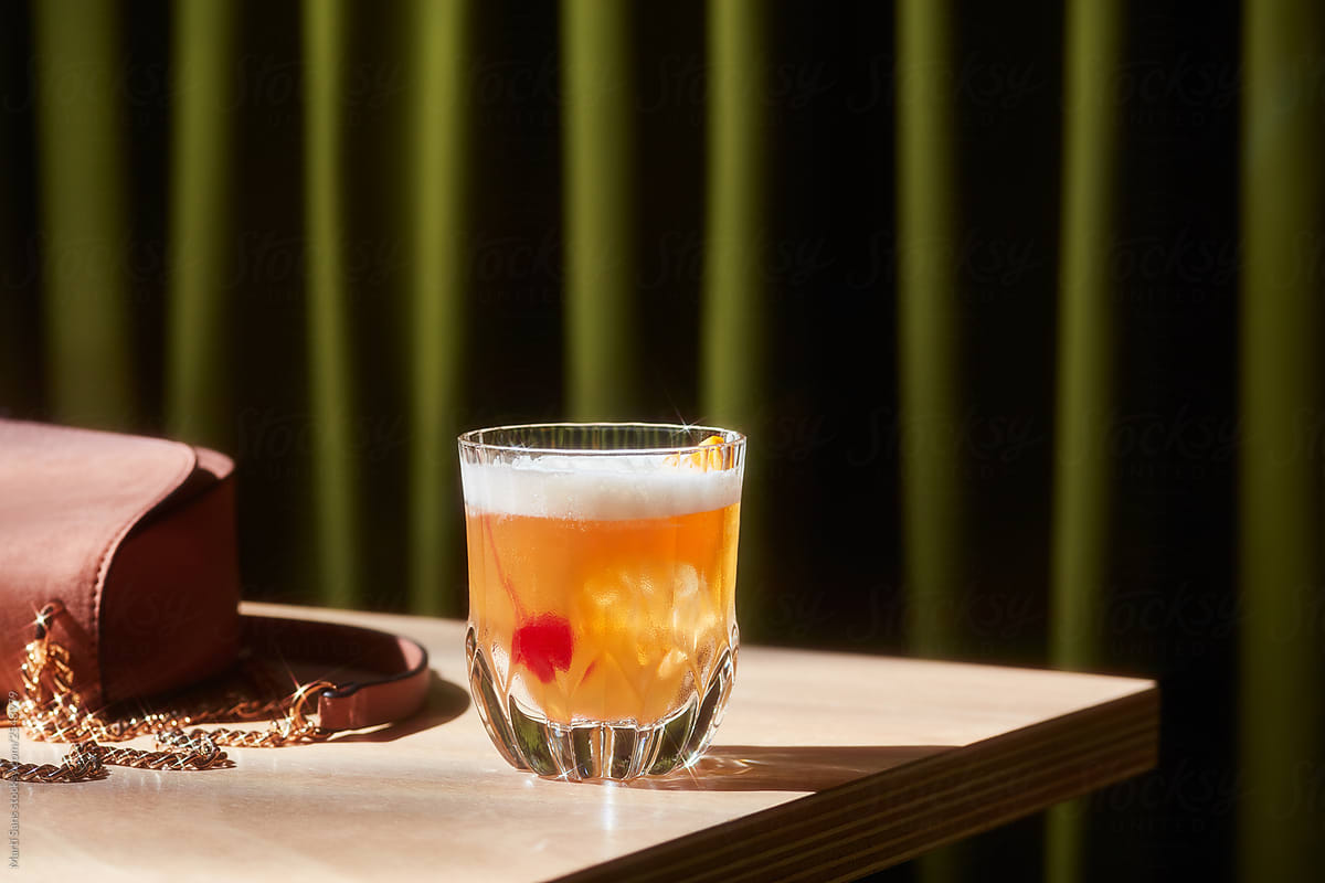 "Whiskey Sour Cocktail Photographed With A Star Filter" by Stocksy ...