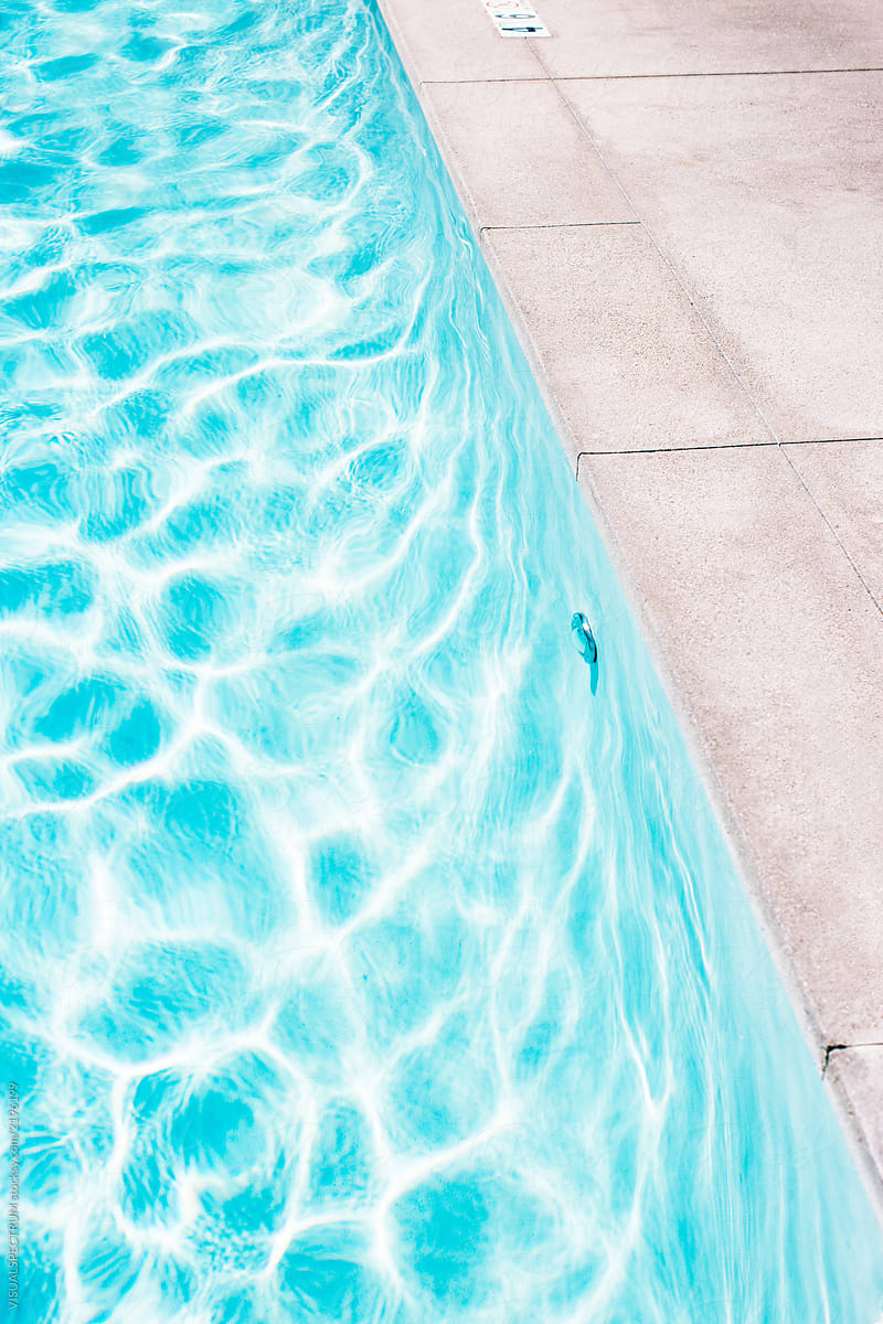 "Sun Reflections In Swimming Pool" by Stocksy Contributor ...