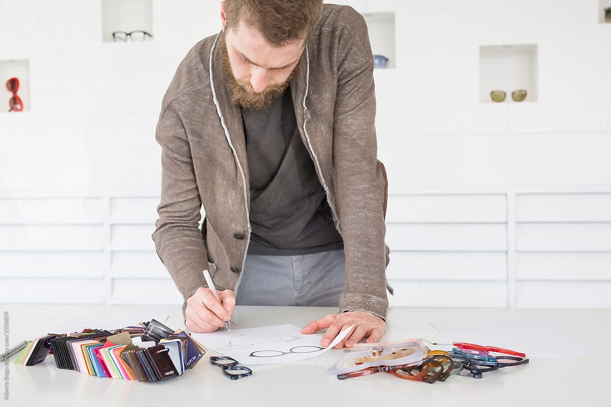 "Young Man Designer" by Stocksy Contributor "Studio Serra" - Stocksy