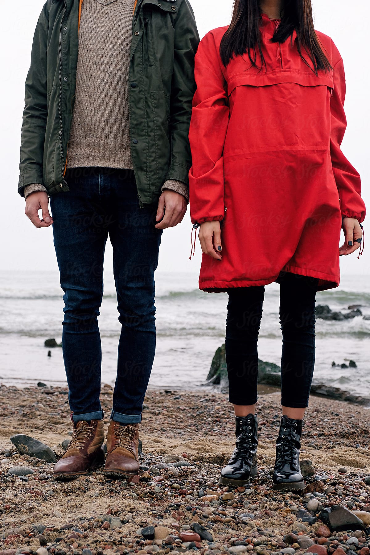 "Crop View Of Couple In Coats" by Stocksy Contributor "Danil Nevsky ...