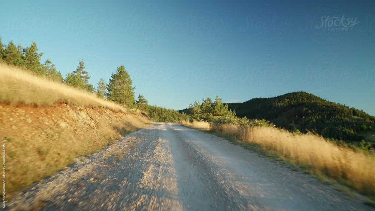 "Driving Car, Landscapes, Road" by Stocksy Contributor "Marko" - Stocksy