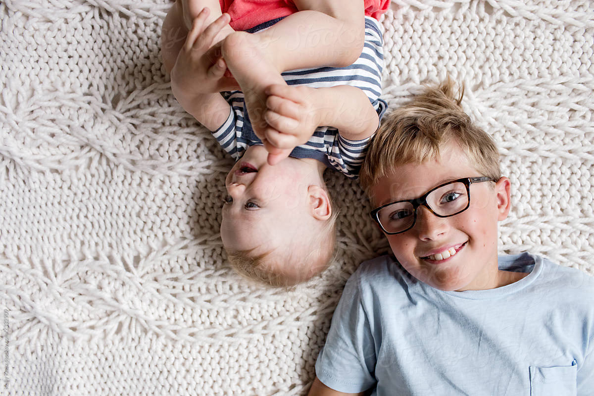 "Happy Big Brother And Little Brother" by Stocksy Contributor "Kelly ...