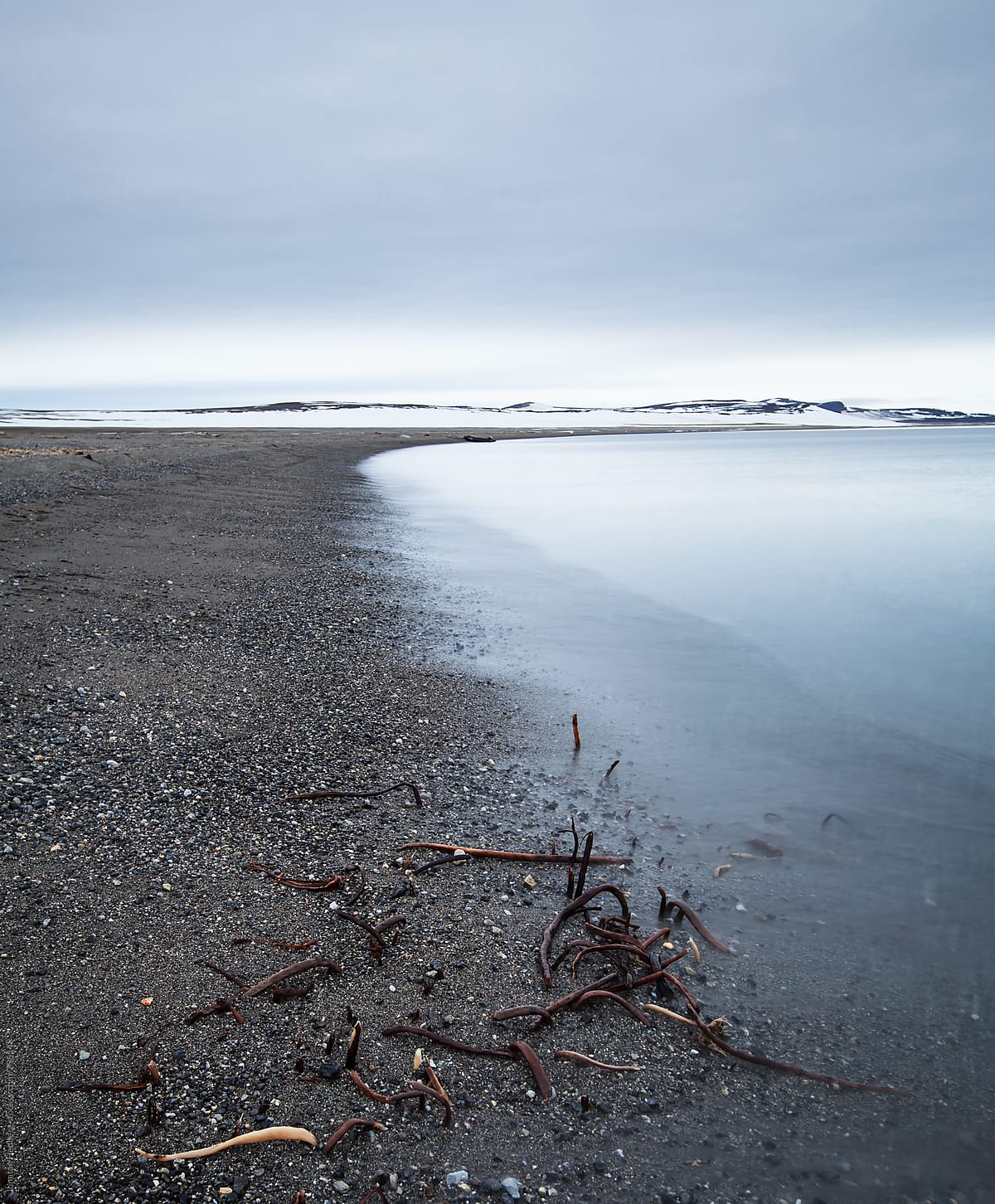 "A Long Exposure On An Isolated Beach" by Stocksy Contributor "Jonatan ...