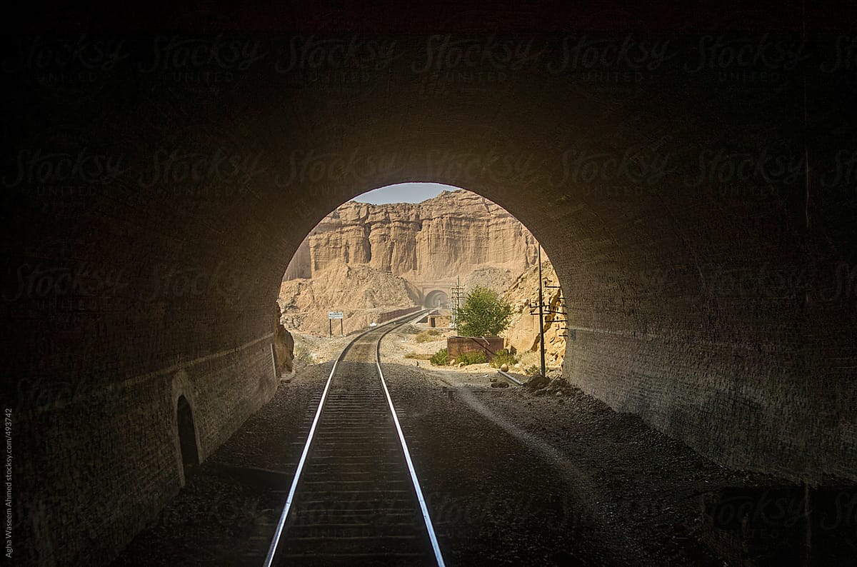 "A View Of A Tunnel From A Tunnel ." by Stocksy Contributor "Agha ...